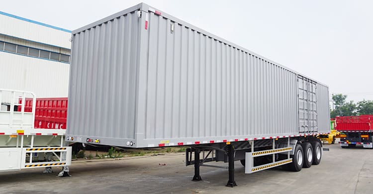 CIMC 40Ft Dry Box Van Trailers for Sale in Namibia